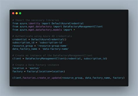 Coding Your First Azure Data Factory Pipeline