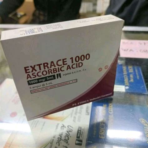 Vitamin C Injeksi 1000 Dan Kolagen Lengkap Harga Terbaru April 2024