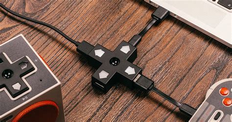 Retro Dpad USB Hub Shut Up And Take My Yen