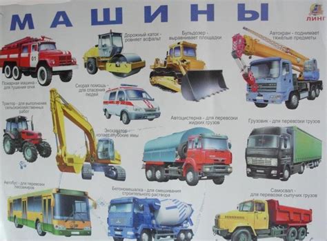 Спецтехника картинки для детей с названиями