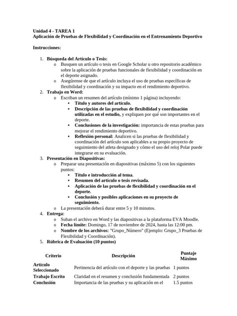 Unidad 4 Tarea 1 Pruebas Funcionales Pdf