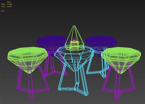 3d Model Octagon Set