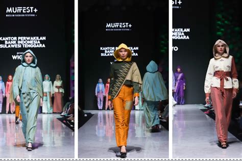 Koleksi Busana Lebaran Wignyo Terinspirasi Uniknya Tenun Buton Tengah