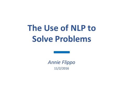 use nlp to solve business problems pdf