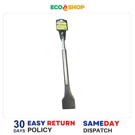 Sds Plus Chisel 40mm Width For Demolition With Forged Steel Shank Eco