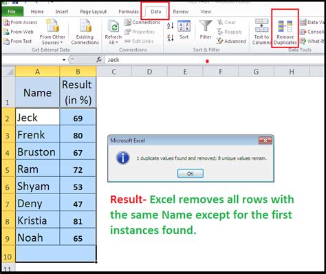 remove duplicates in excel excel help