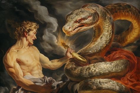 The Battle Of Apollo And Python Meet The Myths