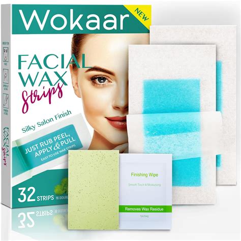 Wax Strips For Face Hair Removal Facial Waxing Strip For