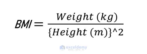 How To Calculate Bmi In Excel 2 Handy Ways Exceldemy