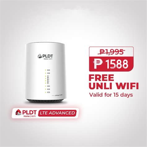 Pldt 5g Lite Home Wifi Prepaid Lte Advanced With Unli Valid Wifi For 15 Days 10x Faster Lazada Ph