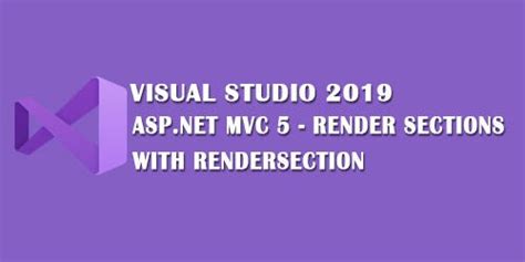 Aspnet Mvc 5 Render Sections With Rendersection By Hòa Nguyễn Thanh