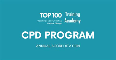 Cpd Program Annual Accreditation Top 100 Women