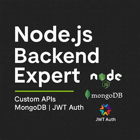 Build A Nodejs Backend By Sachinkushwaha8 Fiverr