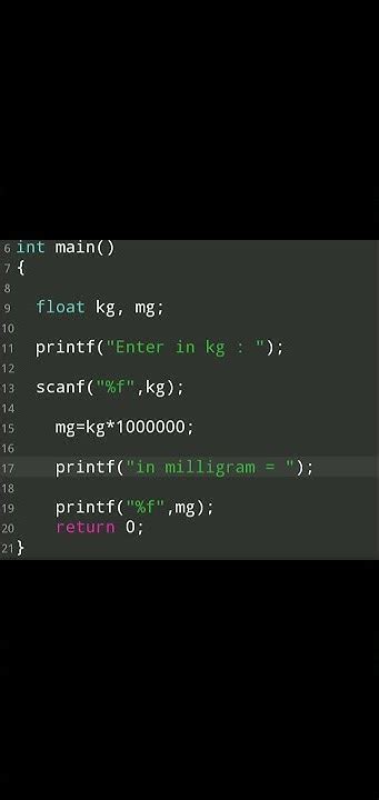 A61 How To Write C Program Basic C Language Exercise64 Shorts Coding Youtube