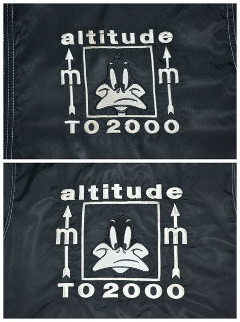 Daffy Duck Jacket Vintage Daffy Duck Windbreaker Vintage Daffy Duck Altitude To 2000 Made In
