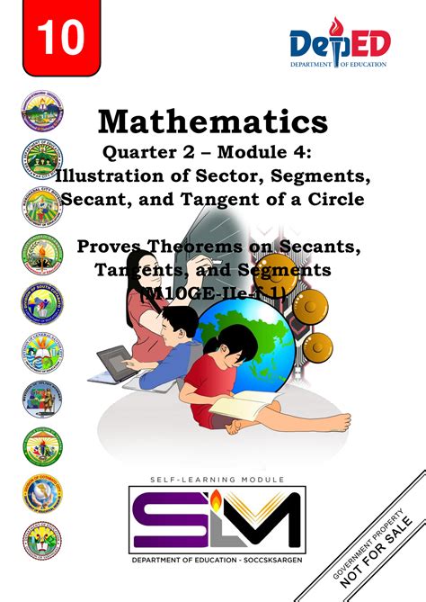 Math10 Q2 Mod4of8 Sectorsegmentssecants And Tangent Of A Circle V2 10