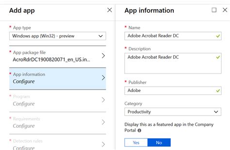 Install Adobe Reader Dc Using Win32 Deployment And Microsoft Intune