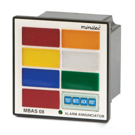 Alarm Annunciator 30x30 Mm Size With 4 6 8 Windows 1224 Vdc