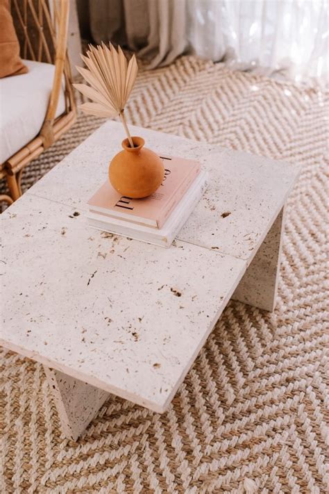 6 Tables Basses En Pierre Diy Marie Claire
