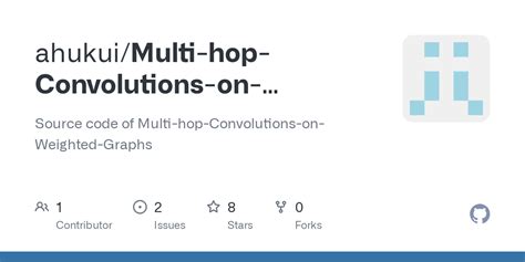 Github Ahukuimulti Hop Convolutions On Weighted Graphs Source Code