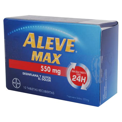 Comprar Tabletas Recubiertas Aleve Max 10 Unidades Walmart Guatemala