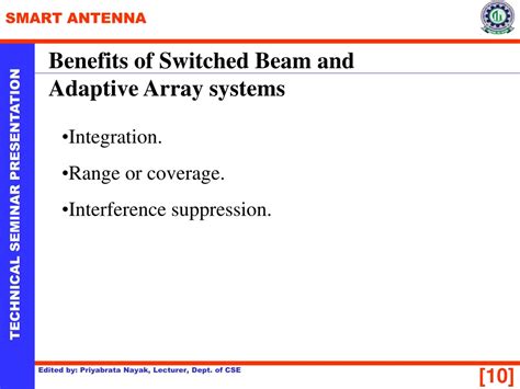 Ppt Smart Antenna Powerpoint Presentation Free Download Id9217818
