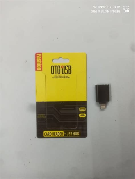 Fashion Black IOS USB OTG Card Reader at ₹ 165/piece in New Delhi | ID ...