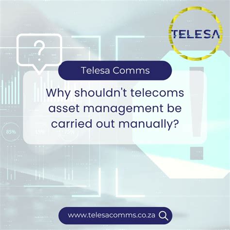 Telesa Comms Pty Ltd On Linkedin Telecoms Assetmanagement