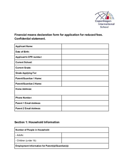 Fillable Online Application For Reduced Fees Fax Email Print Pdffiller