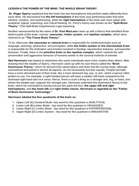 2nd Quarter Module1 Personal Development 11 Pdf Cognitive Science