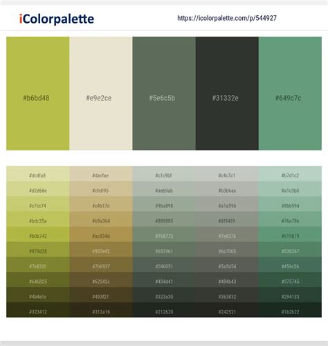 Celery White Rock Willow Grove Heavy Metal Aqua Forest Color