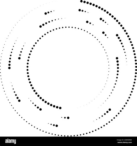 circular concentric segmented circles rings abstract geometric