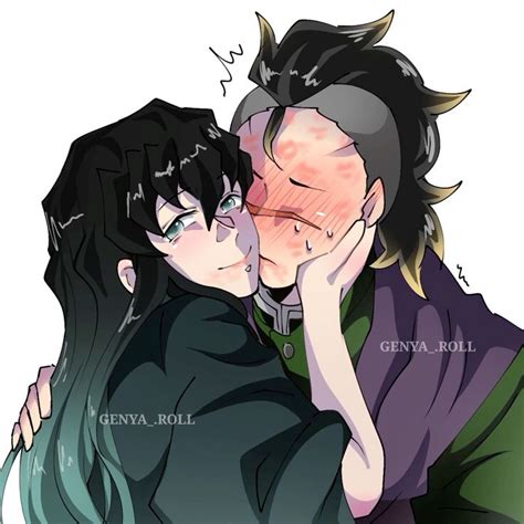 470 Ideas De Genya X Muichiro En 2025 Ilustración De Samurai