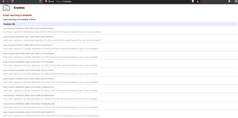 Browser Crashes · Issue 6175 · Bravebrave Browser · Github