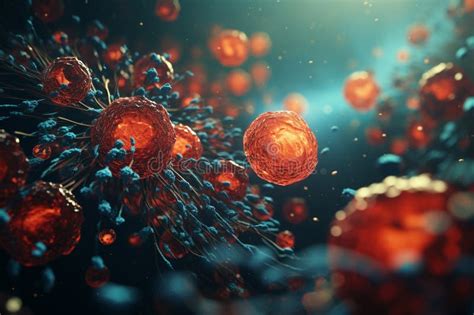 Célula Cancerosa Estructura De Investigación Oncológica Mutación De La