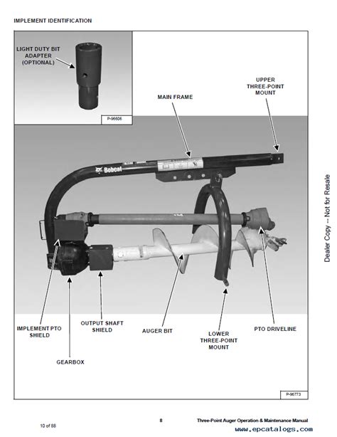 Bobcat Three Point Auger 3pta Manual Pdf Download