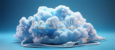 Premium Psd Cloud Computing Concept