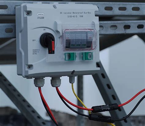 Tuv Ce Solar Photovoltaic Dc Waterproof Combiner Box Junction Box