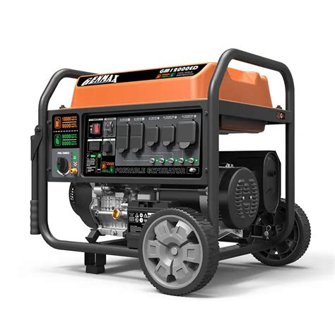 Gm12000ed 12000 Watt Portable Generators With Co Detect Genmax