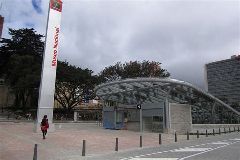 Estación Museo Nacional Transmilenio In Bogota Colombia Museum