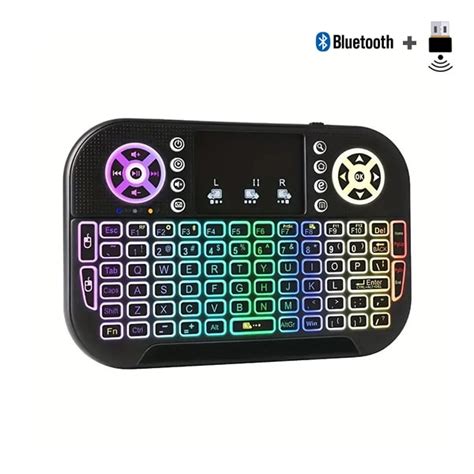 Mini Bluetooth Keyboard With Touchpad 24ghz Backlit Keyboard Idolk Mini Bluetooth Keyboard With Touchpad 24ghz Backlit Keyboard Idolk