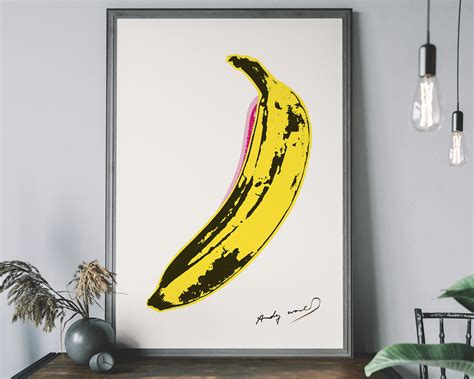 Andy Warhol Art Banana