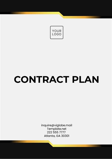 Free Contractor Proposal Forms 42 Construction Contract Template Doc