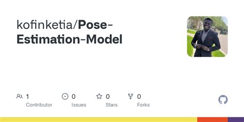 Github Kofinketia Pose Estimation Model