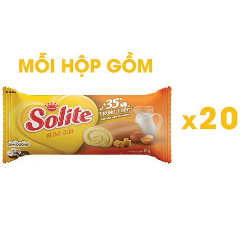 Combo 2 Hộp Bánh Bông Lan Cuộn Kem Solite Phiên Bản Disney Các Vị X360g