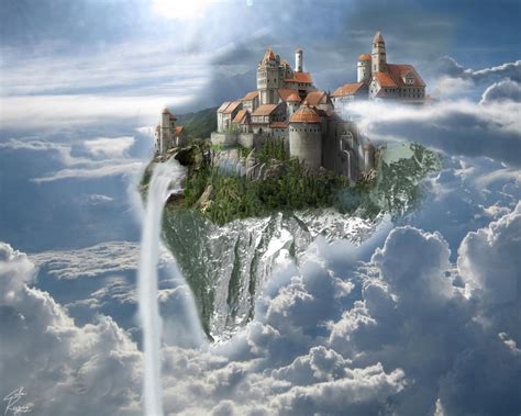 Floating Castle By Anangryscottsman On Deviantart