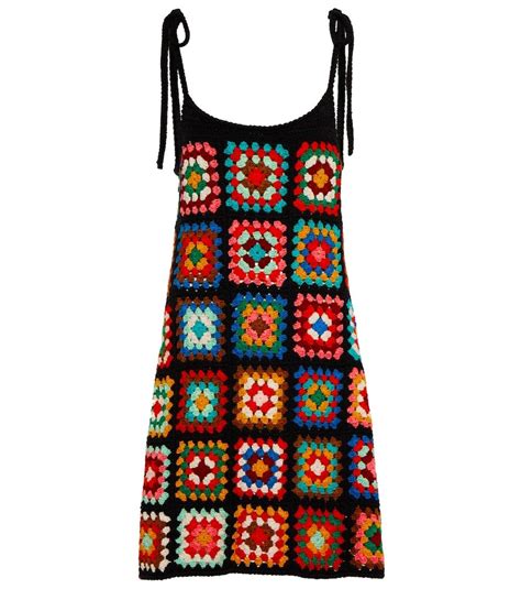 Alanui Positive Vibes Crochet Minidress Artofit