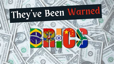 Brics Currency Plans On Notice