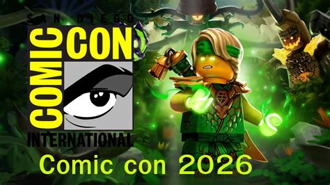 ประกาศงาน San Diego Comic Con 2026 นินจาโก San Diego Comic Con News