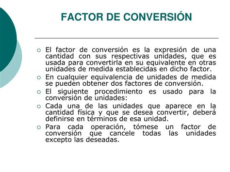 Ppt Conversion De Unidades Powerpoint Presentation Free Download